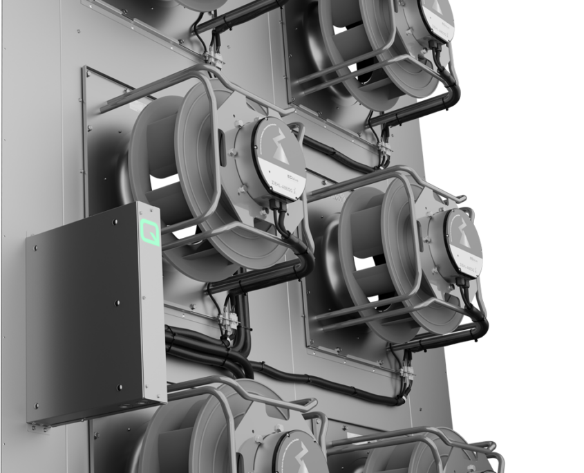 Q-PAC | Multimotor Plenum Fan | One Fan. 100% Resilience.